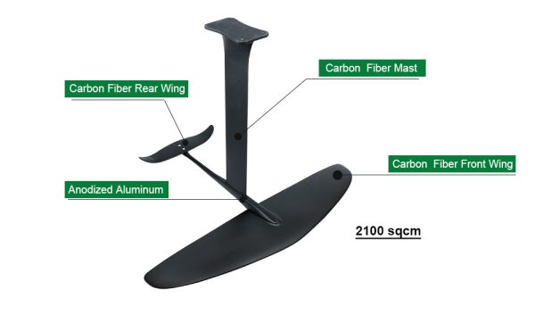 2100sqcm Carbon Fiber Hydrofoil Set Whosale with Best Quality