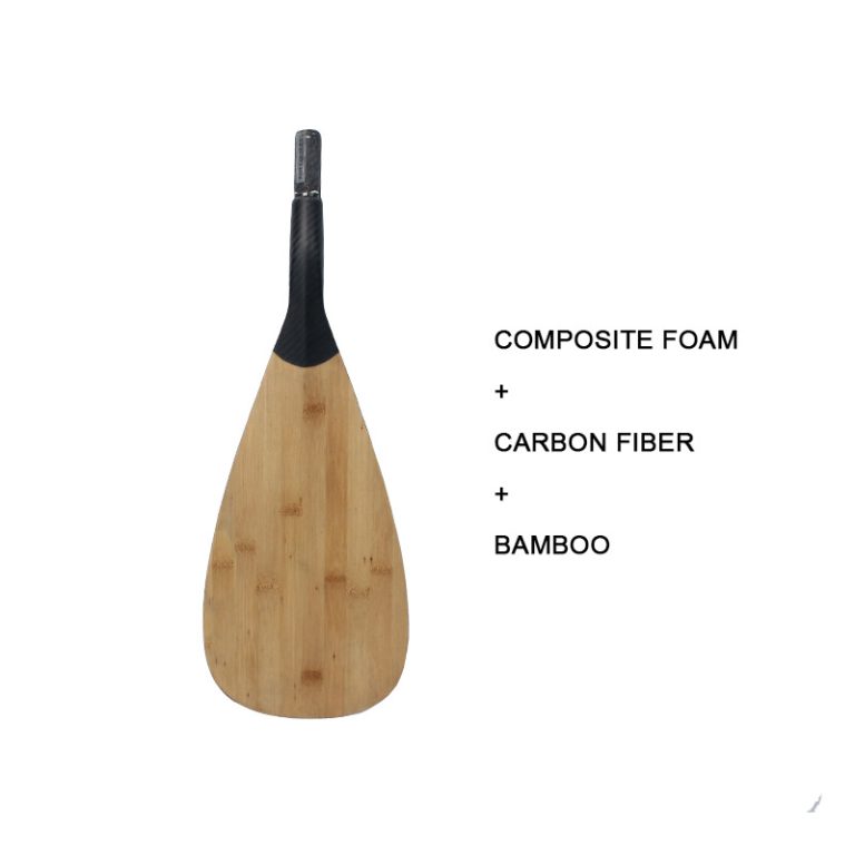 Adjustable Bamboo Carbon SUP Paddle 94 sqInch - Unity Sports